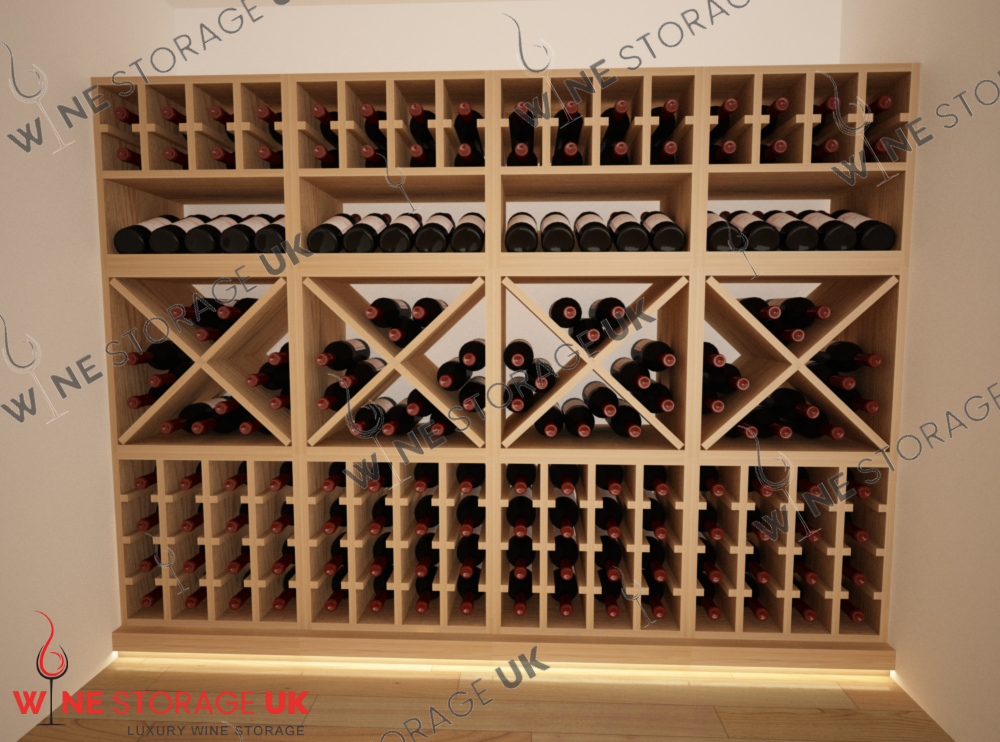Sommelier Wine racks™ - complete cellar system of fully assembled 50cm ...